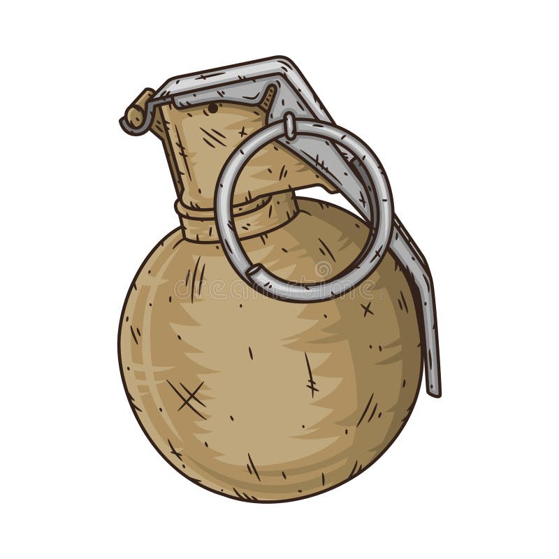 Grenade Hand Drawn Stock Illustrations – 309 Grenade Hand Drawn Stock ...