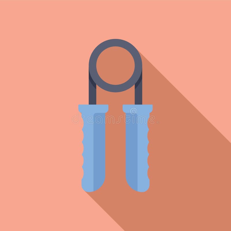 Hand Grip Exerciser Improving Forearm Grip Strength Stock Illustration ...