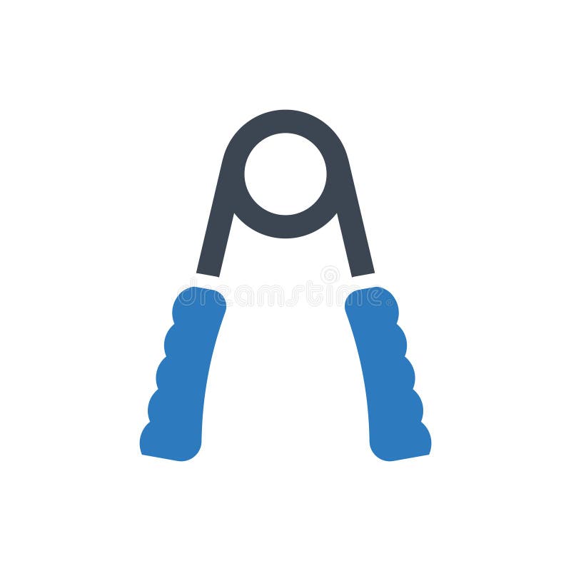 Grip Icon Vector Sign and Symbol Isolated on White Background, G Stock ...