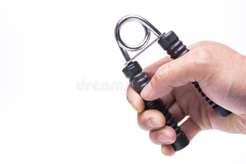 Gripping Hand . Reaching Paper Catching Tearing Ho Stock Photo - Image ...