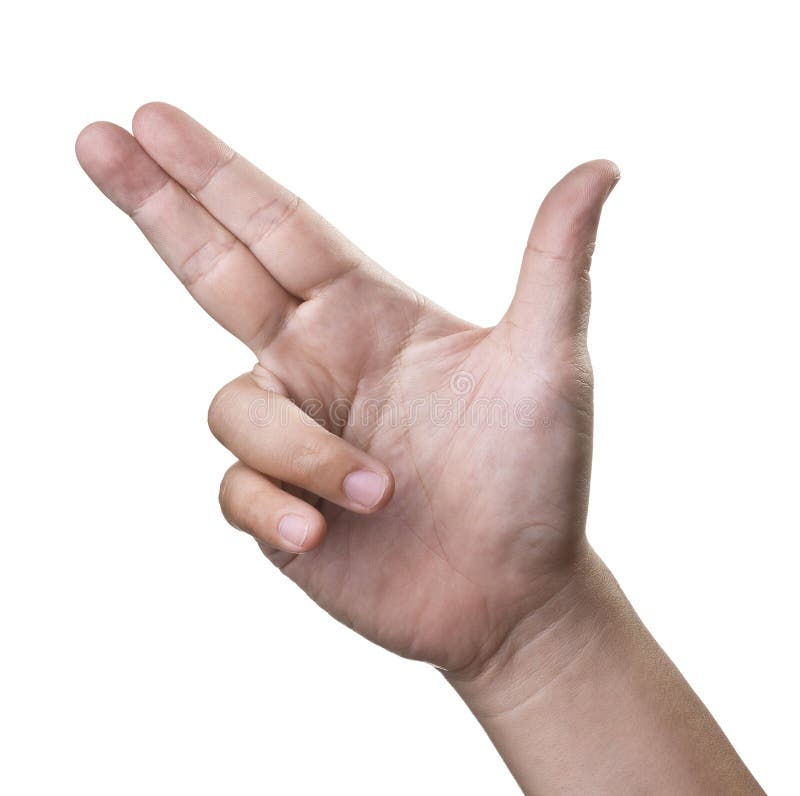 Index Finger pointing up stock photo. Image of playing - 2024258