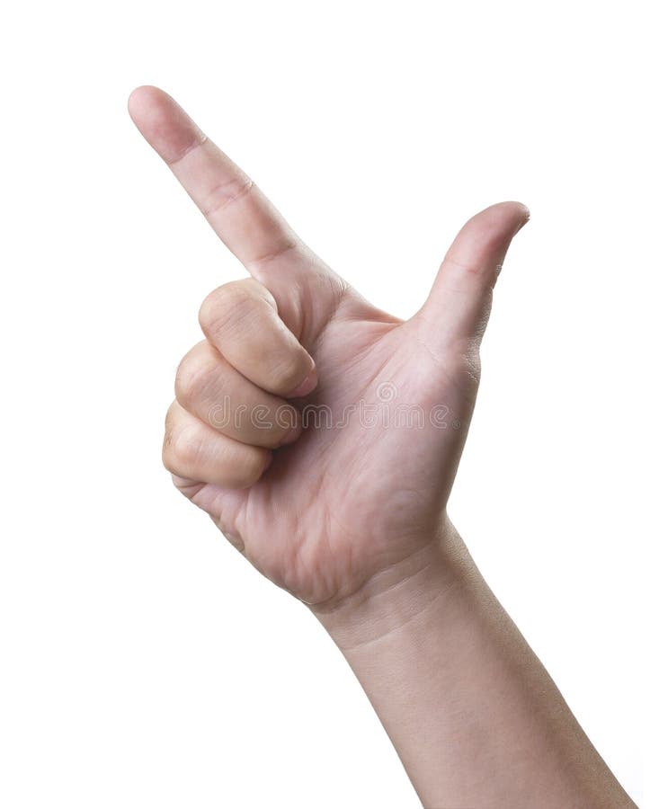 Letter L - Sign Language stock image. Image of english - 4555147