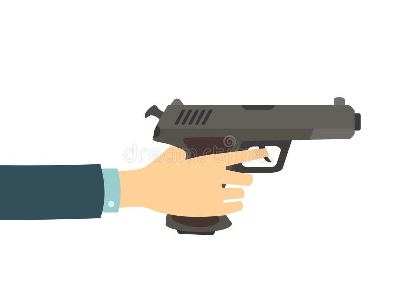Hand Holding Gun Stock Illustrations – 1,875 Hand Holding Gun Stock ...