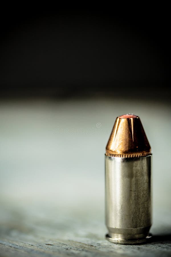 Hand Gun Pistol Ammunition Bullet Stock Image - Image of shoot ...