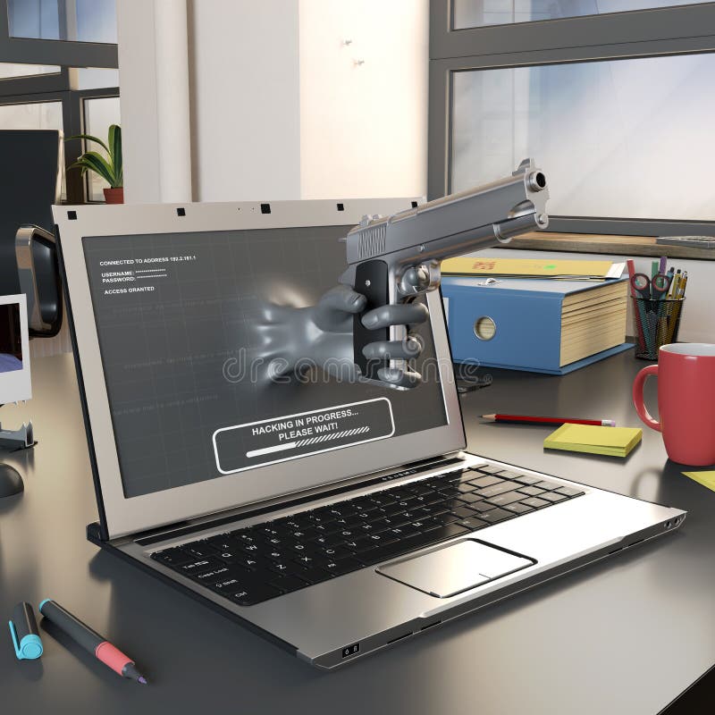 Internet crime concept stock image. Image of encryption - 117779043