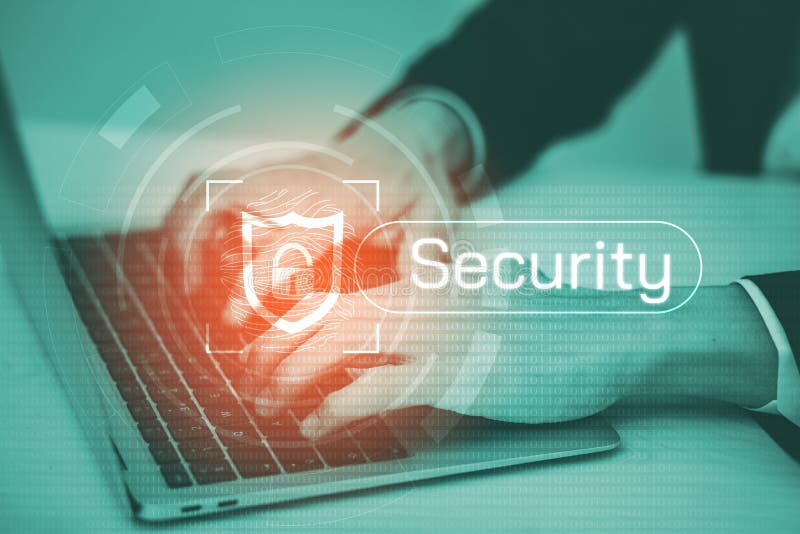 Hand of Hacker on Computer Keyboard with Unlocked Icon ,cyber Attack ...