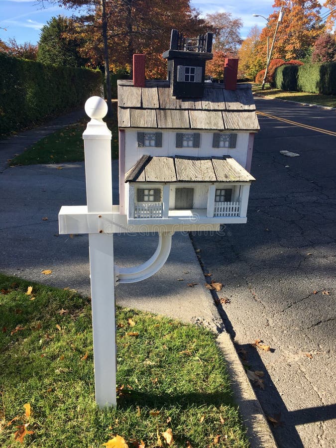 Hand hade post box stock image. Image of street, post - 81874255