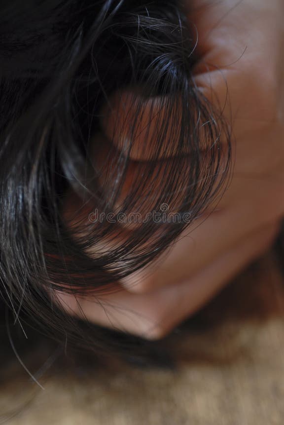 Hand and Hair stock photo. Image of touch, body, sensuality - 3090156