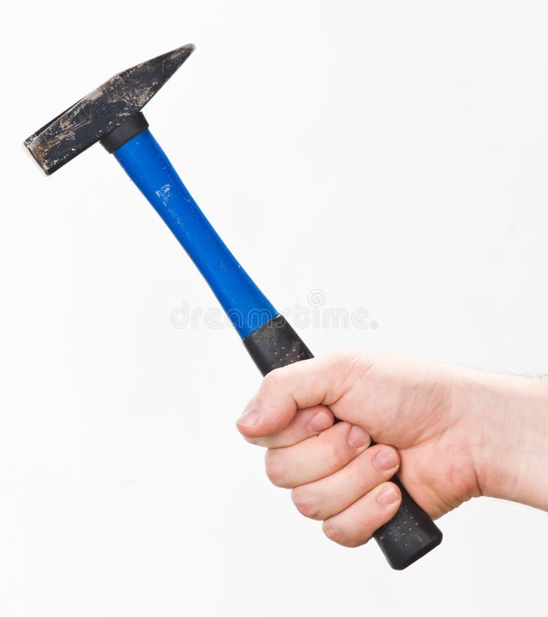 Hammer Hand Hammering Tool stock photo. Image of nailing - 3609968