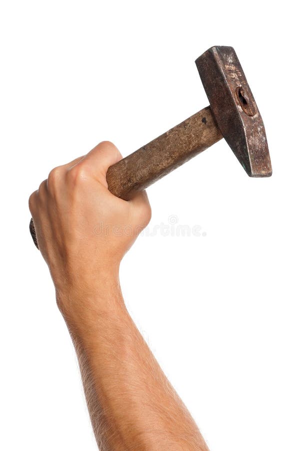 Hammer Hand Hammering Tool stock photo. Image of nailing - 3609968