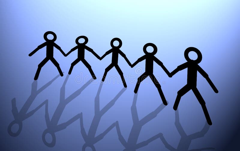 Hand on hand stock illustration. Illustration of team - 5007614