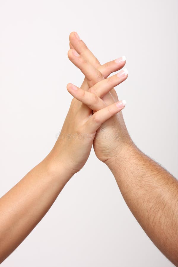 Hand in hand stock illustration. Illustration of friendship - 8789189