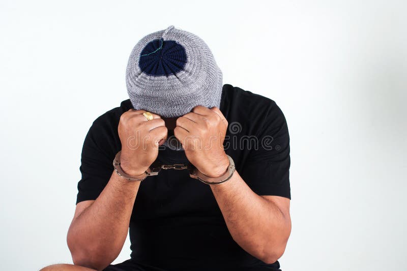 Hand in handcuff stock photo. Image of prison, hand, people - 59891636