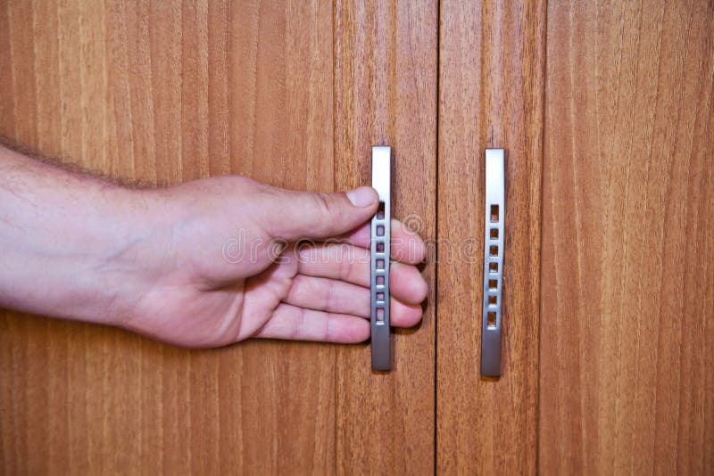 Closet handle stock image. Image of ornate, cabinet, fashioned - 16626481