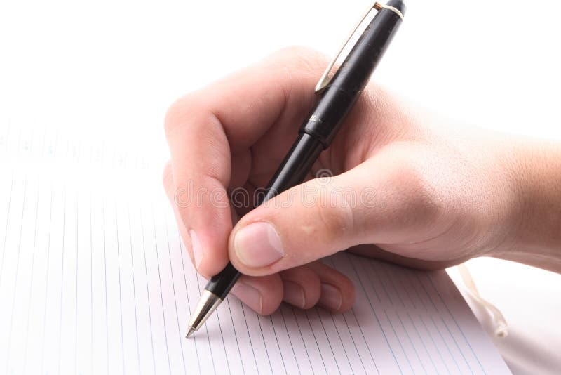 Hand with the Handle, daily Log, Document Stock Photo - Image of ...