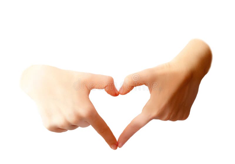 Hand heart stock image. Image of delicate, detail, touch - 50843805