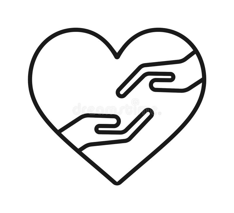 Helping Hands Heart Logo
