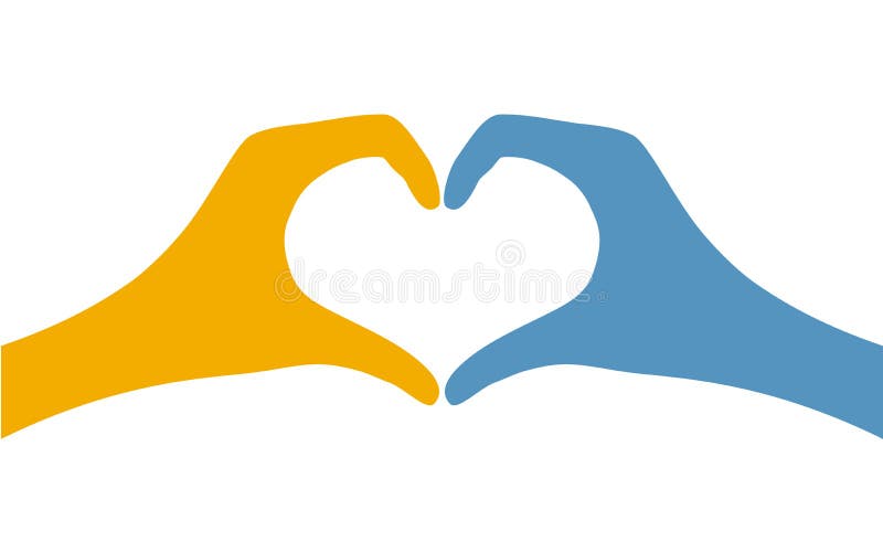 Hand heart shape icon stock vector. Illustration of female - 200602390