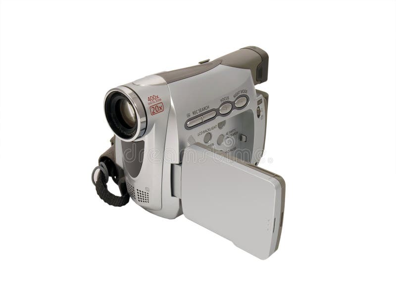 Hand held camcorder stock image. Image of document, home - 3425547