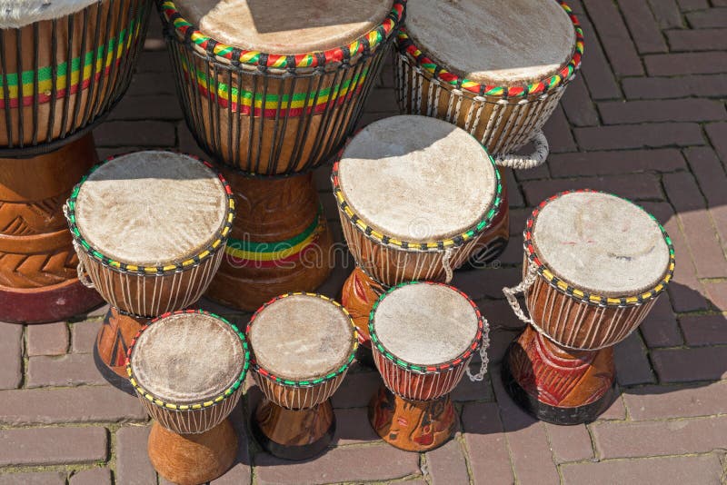 Hand Held Drums stock image. Image of loud, nederland - 160637441
