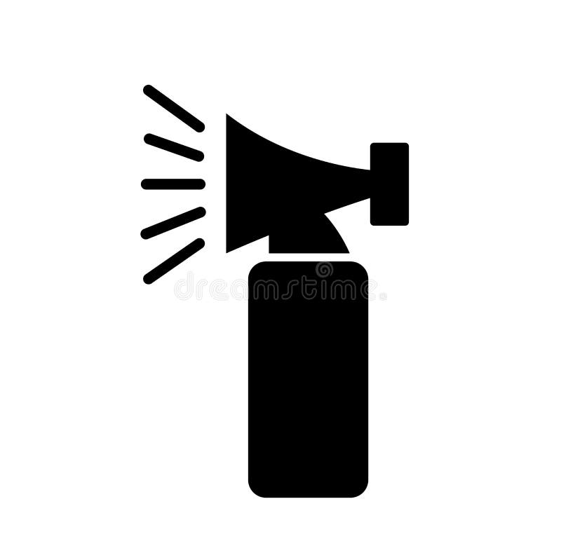 Hand Held Emergency Alarm Symbol Sign ,Vector Illustration, Isolate on ...