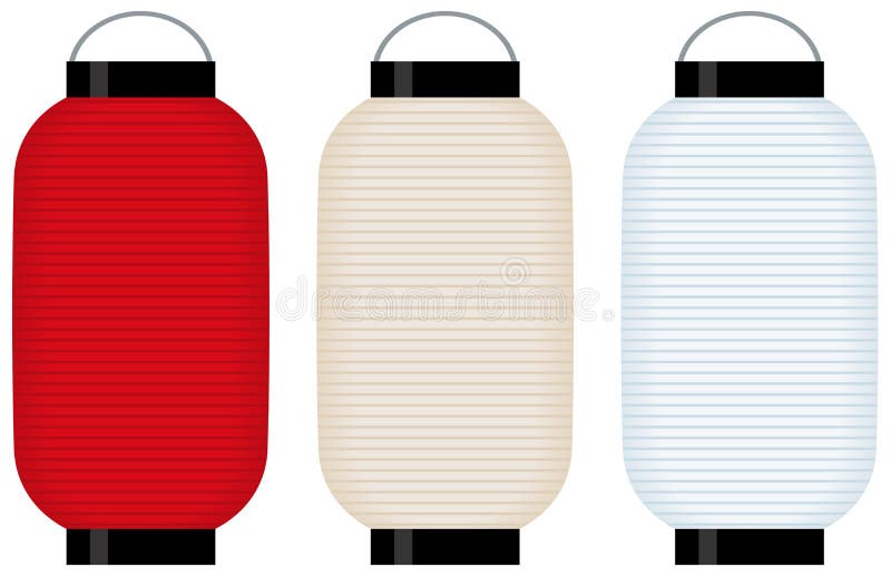 Hand-held Paper Lantern(Large Size) Stock Vector - Illustration of ...