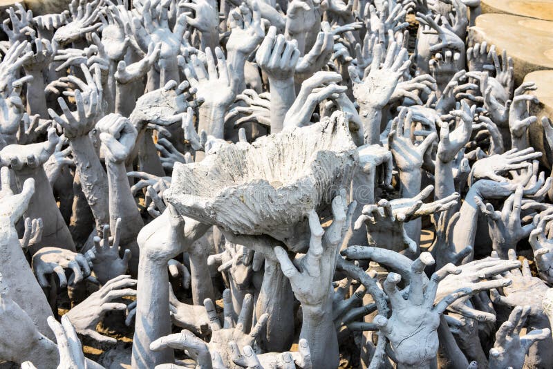 Hand of Hell stock photo. Image of shape, buddha, decoration - 29678896