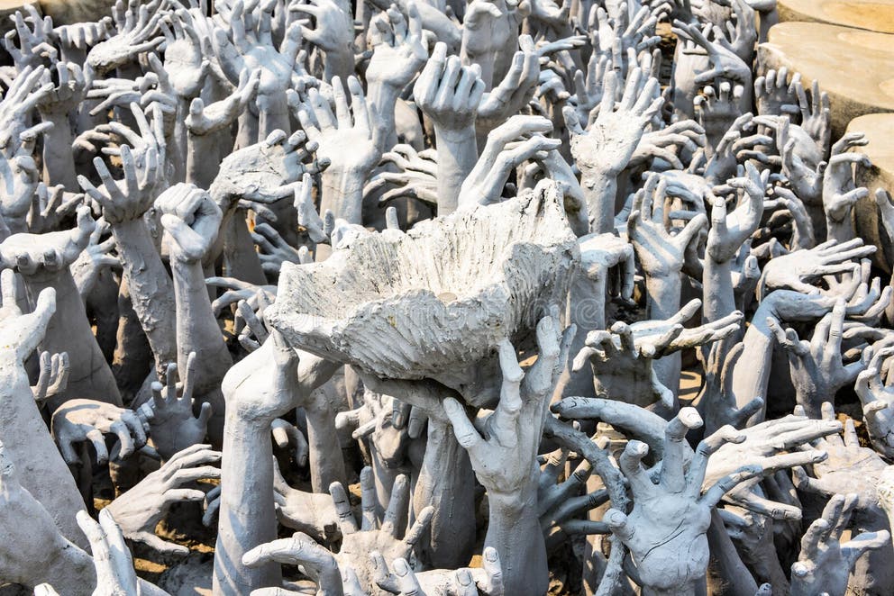 Hand of Hell stock photo. Image of shape, buddha, decoration - 29678896