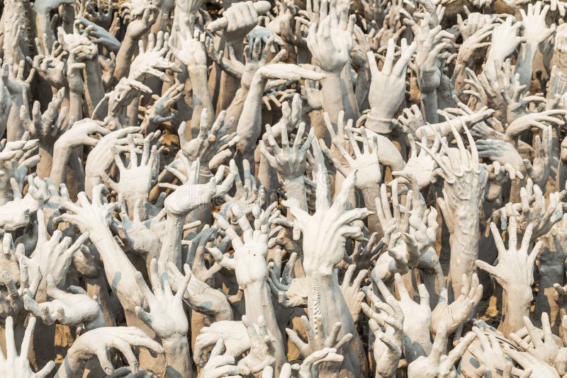 Hand from hell suffering stock image. Image of devil - 41701105