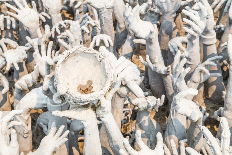 Hand from hell suffering stock image. Image of devil - 41701105