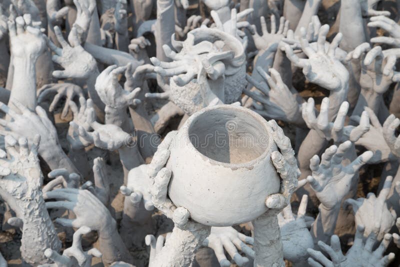 Hand from hell suffering stock photo. Image of artwork - 41701114