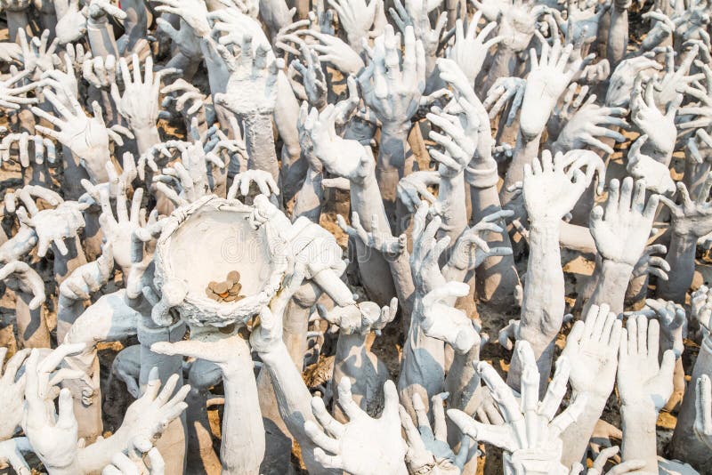 Hand from hell suffering stock image. Image of devil - 41701105