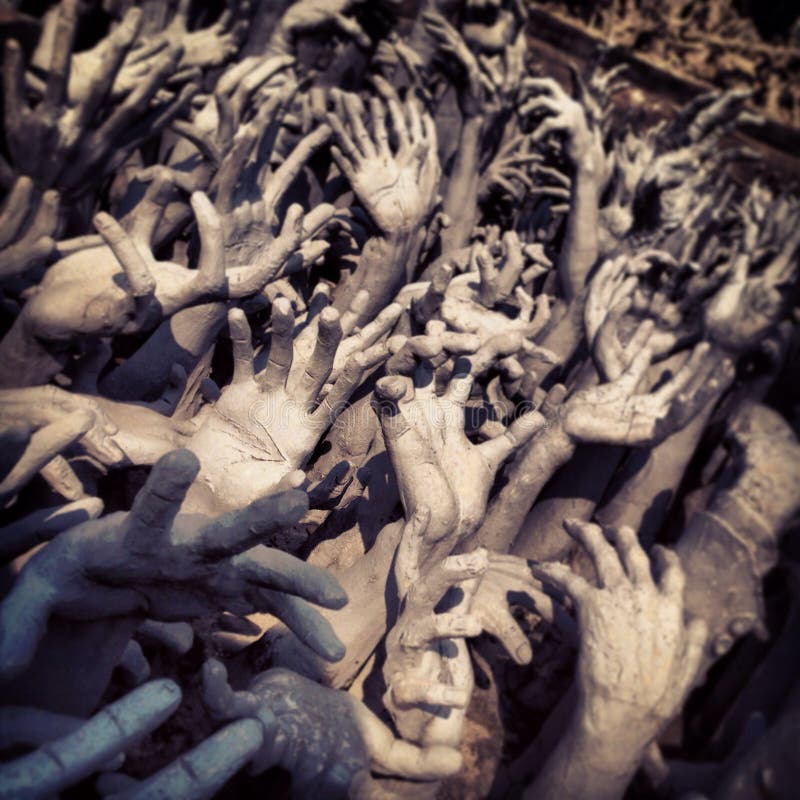 Hand of hell stock image. Image of abstract, dark, background - 42587275