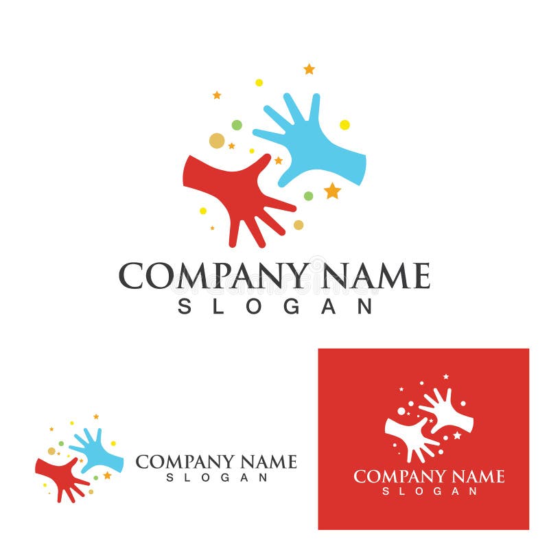 Hand Help Logo and Symbol Vector Stock Vector - Illustration of nice ...