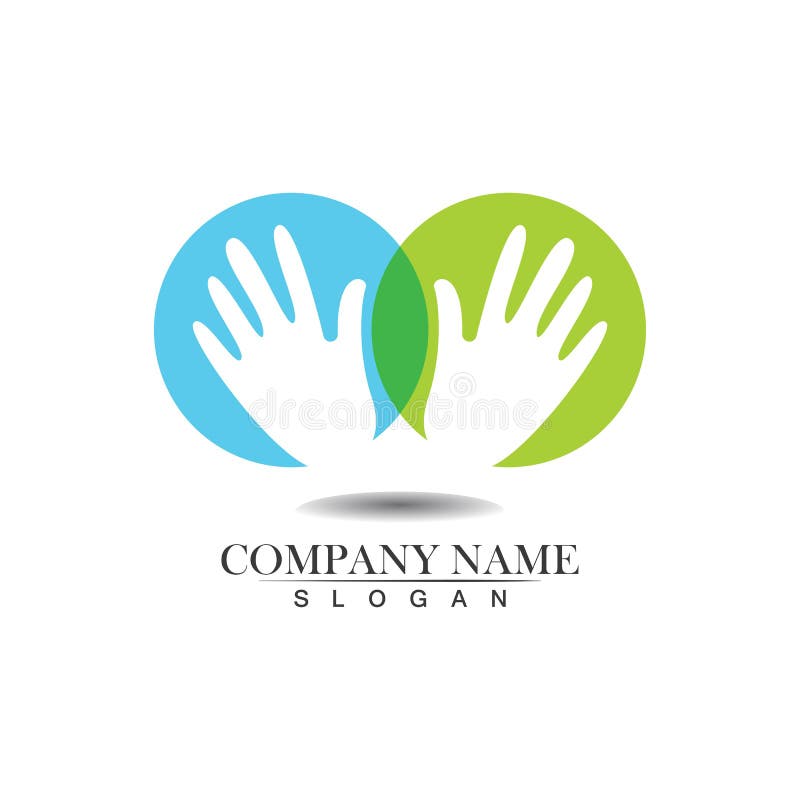 Hand Help Logos and Symbol Template Vector Stock Illustration ...