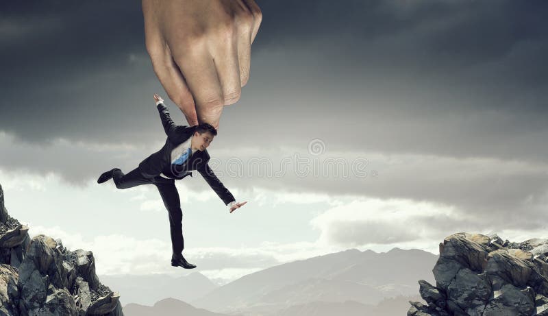 Hand of Help and Protection Stock Photo - Image of caucasian, authority ...