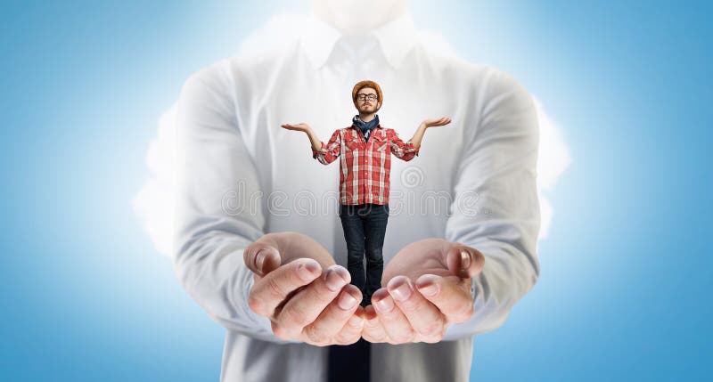 Hand of help and support stock image. Image of standing - 102306629