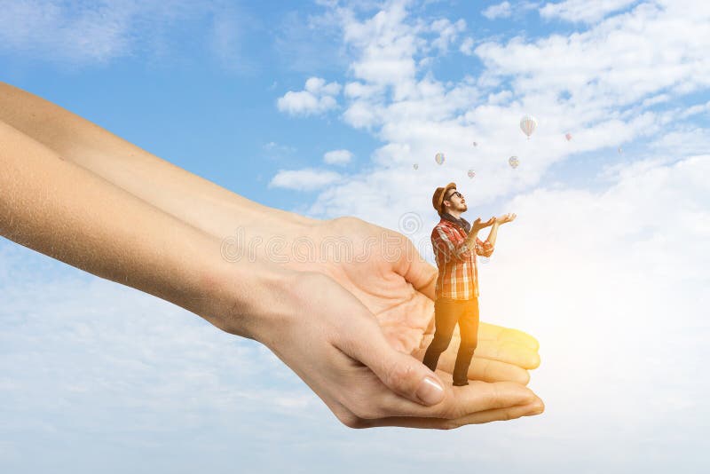 Hand of help and support stock image. Image of 3drender - 99185409