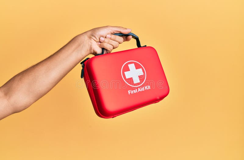 575 Man Holding First Aid Kit Stock Photos - Free & Royalty-Free Stock ...