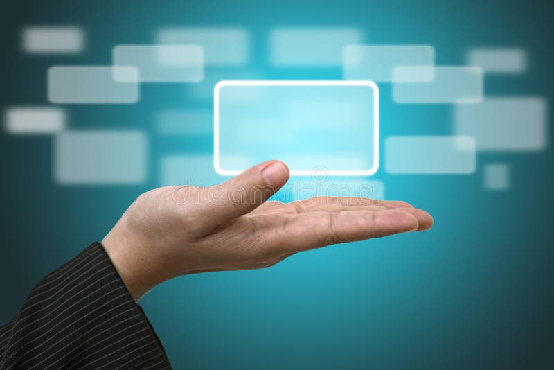 Hand Hold Button stock photo. Image of high, concept - 22747106