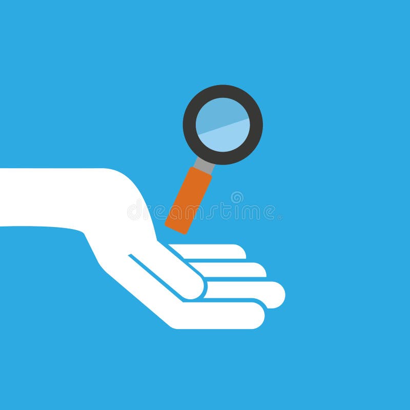 3d web icon - Search stock illustration. Illustration of magnify - 5720815