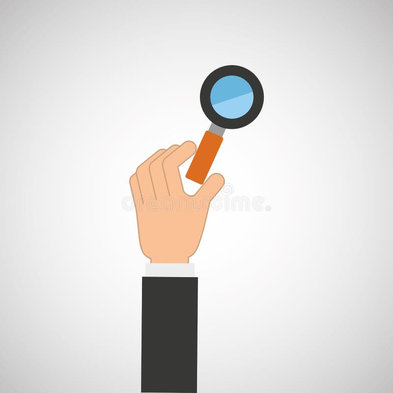 3d web icon - Search stock illustration. Illustration of magnify - 5720815