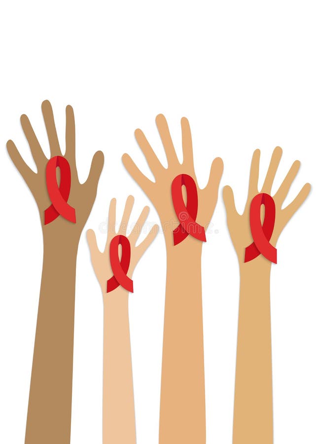 Unite Against AIDS Collection of Symbols. Vector Stock Vector ...