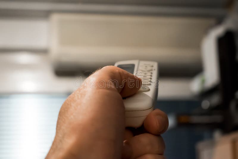 Hand with Tv Remote Control Isolated on White Background Stock Photo ...