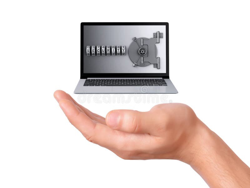 Pc Security. Laptop with Chain and Lock Stock Photo - Image of ... Pc Security. Laptop with Chain and Lock Stock Photo - Image of ...