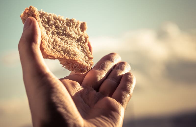 Water Flowing into the Man S Hands Stock Photo - Image of balance ...
