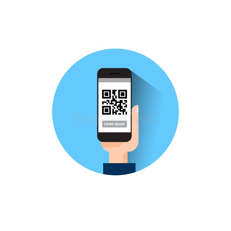 QR code icon stock vector. Illustration of qrcode, flat - 117823457