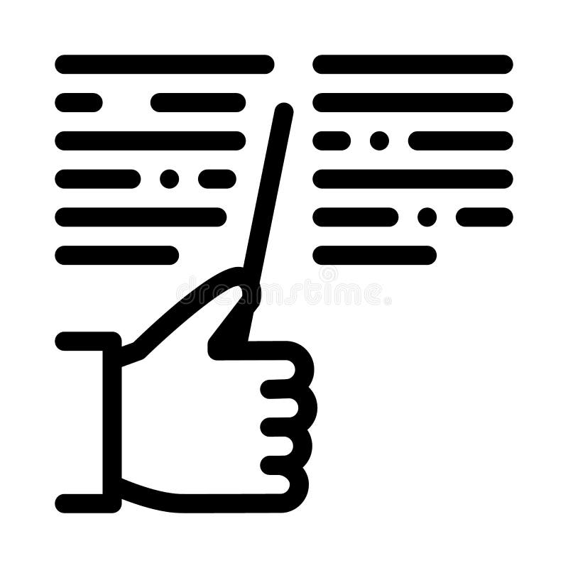 Hand Hold Game Joystick Doodle Icon Hand Drawn Illustration Stock