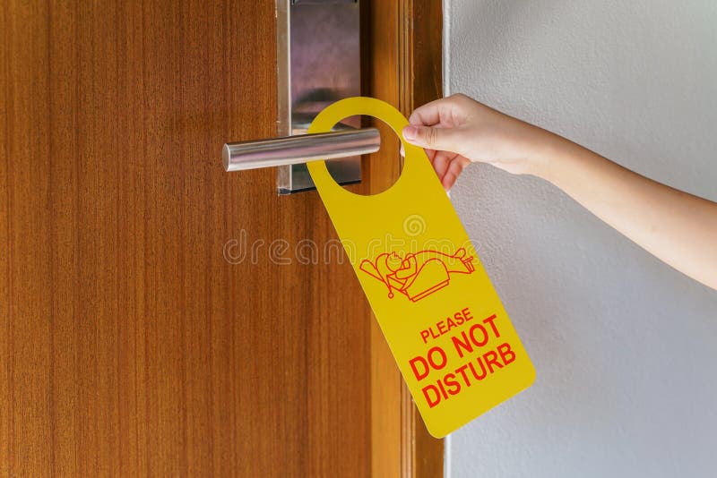 129 Do Not Disturb Sign Hand Stock Photos - Free & Royalty-Free Stock ...