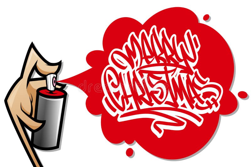 Merry Christmas Graffiti Stock Illustrations 839 Merry Christmas